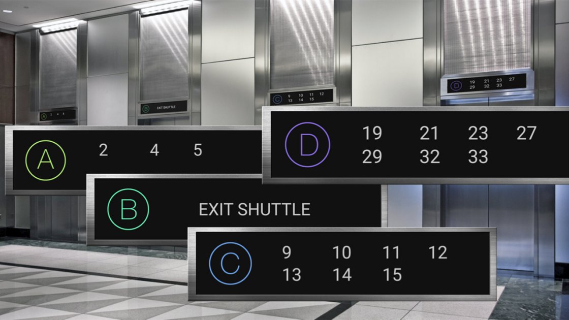 BuilT-In Landing Destination Indicator | Jardine Schindler Thailand